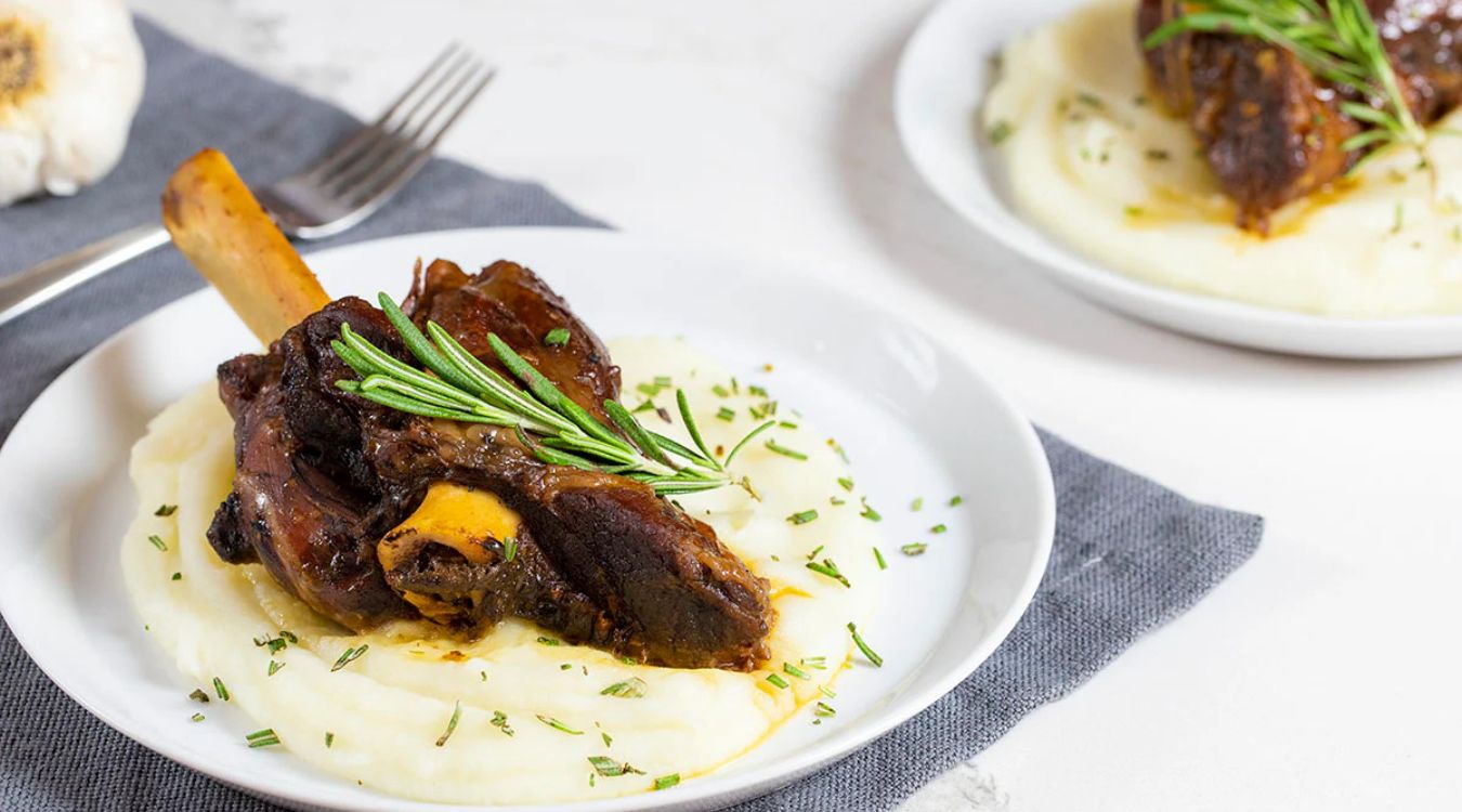 Rosemary Braised Lamb Shanks Recipe | Purelyfresh.com.sg