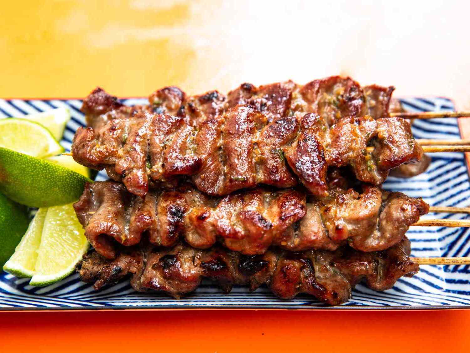 Thai Style Ground Pork Skewers Recipe | Purelyfresh.com.sg